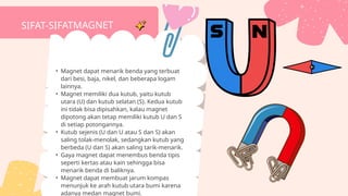 MAGNET DAN PENJELASANNYA SECARA LENGKAP JENIS JENIS MAGNET | PPTX