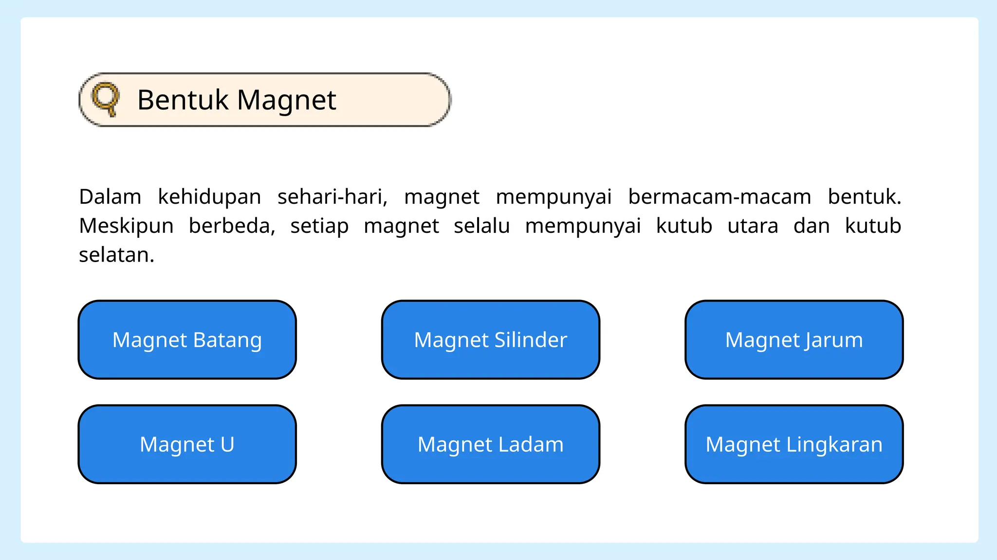 Magnet dan Sifatnya Presentasi Pendidikan IPAS | PPTX