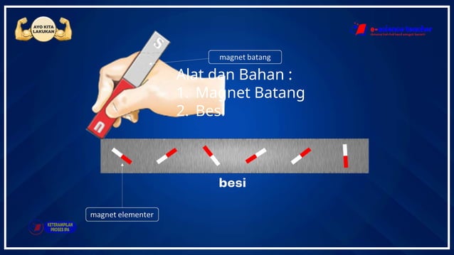membuat magnet buatan dengan cara gosok.pptx