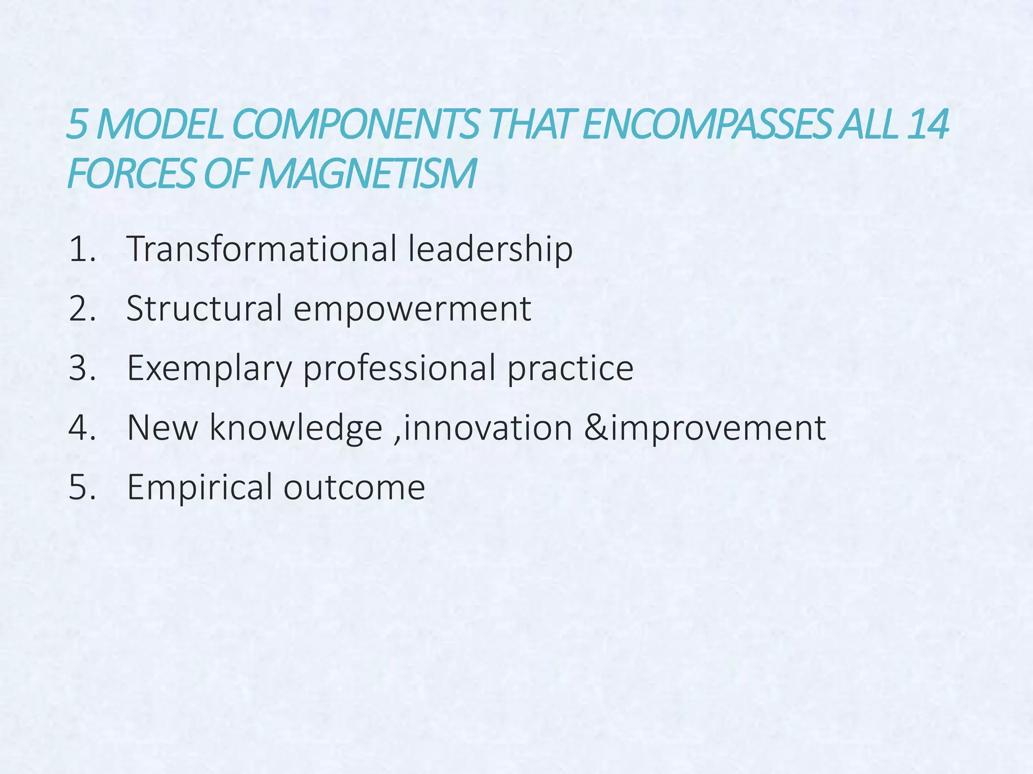 Magnet hospitals | PPTX