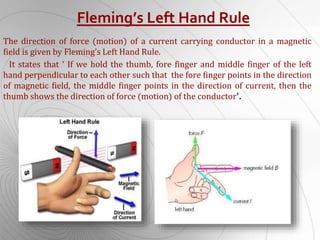 Magnetic Effects of Electric Current | PPTX