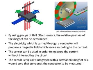 Magnetic hall effect based sensors final | PPT