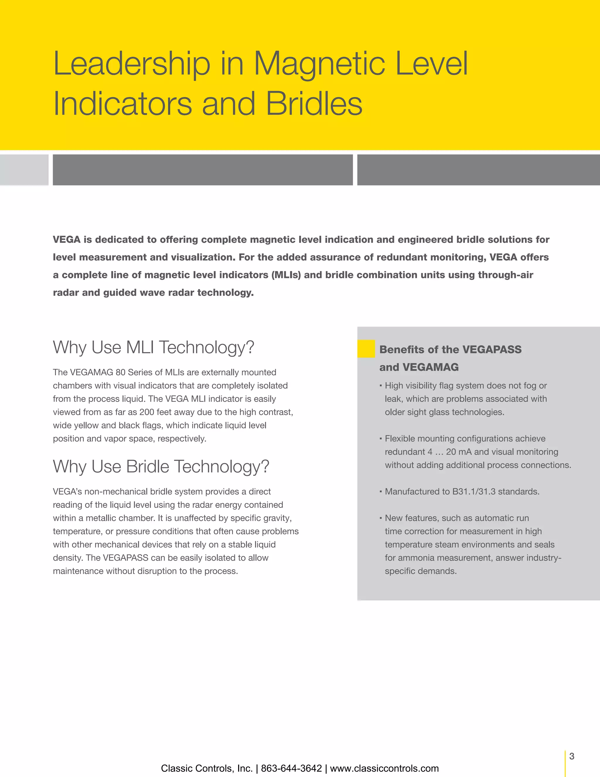 Magnetic Level Indicators (MLIs) and Bridle Combination Units | PDF
