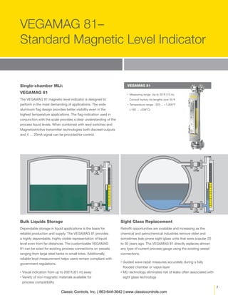 Magnetic Level Indicators (MLIs) and Bridle Combination Units | PDF