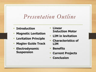 Magnetic levitation | PPTX