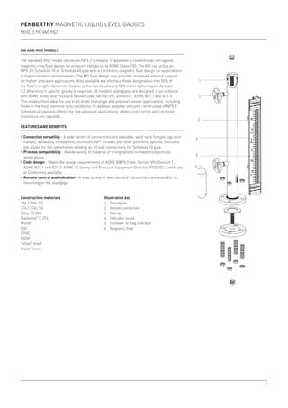 Magnetic liquid level gauge for process measurement and control | PDF