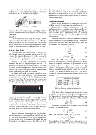Magnetic actuator | PDF