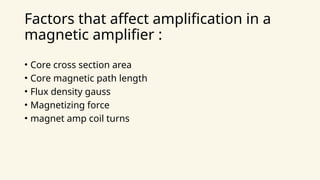 Magnetic Amplifier (323206626013)-2.pptx