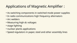 Magnetic Amplifier (323206626013)-2.pptx