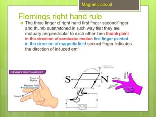 Magnetic circuit part 3- copy | PPTX | Physics | Science