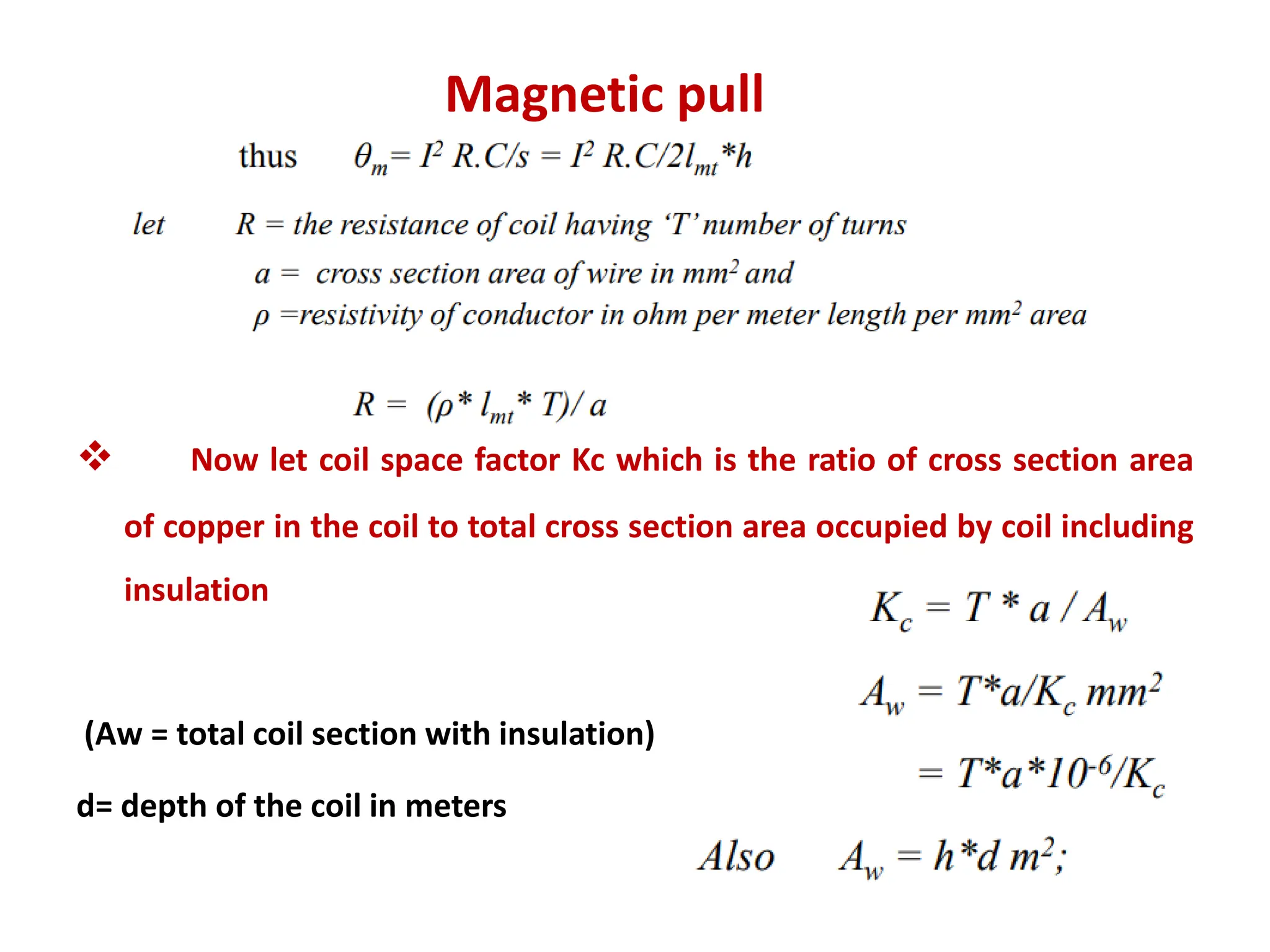 Magnetic Circuit Calculation - Electrical Machine Design | PDF