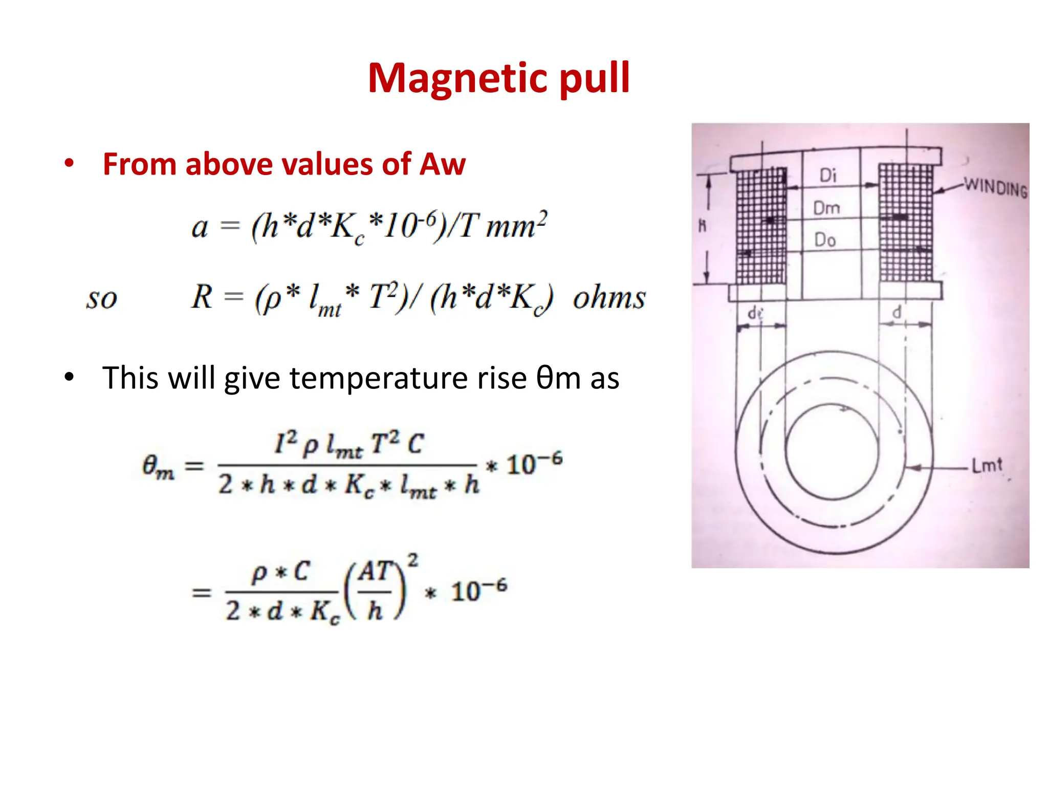 Magnetic Circuit Calculation - Electrical Machine Design | PDF