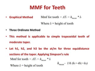 Magnetic Circuit Calculation - Electrical Machine Design | PDF