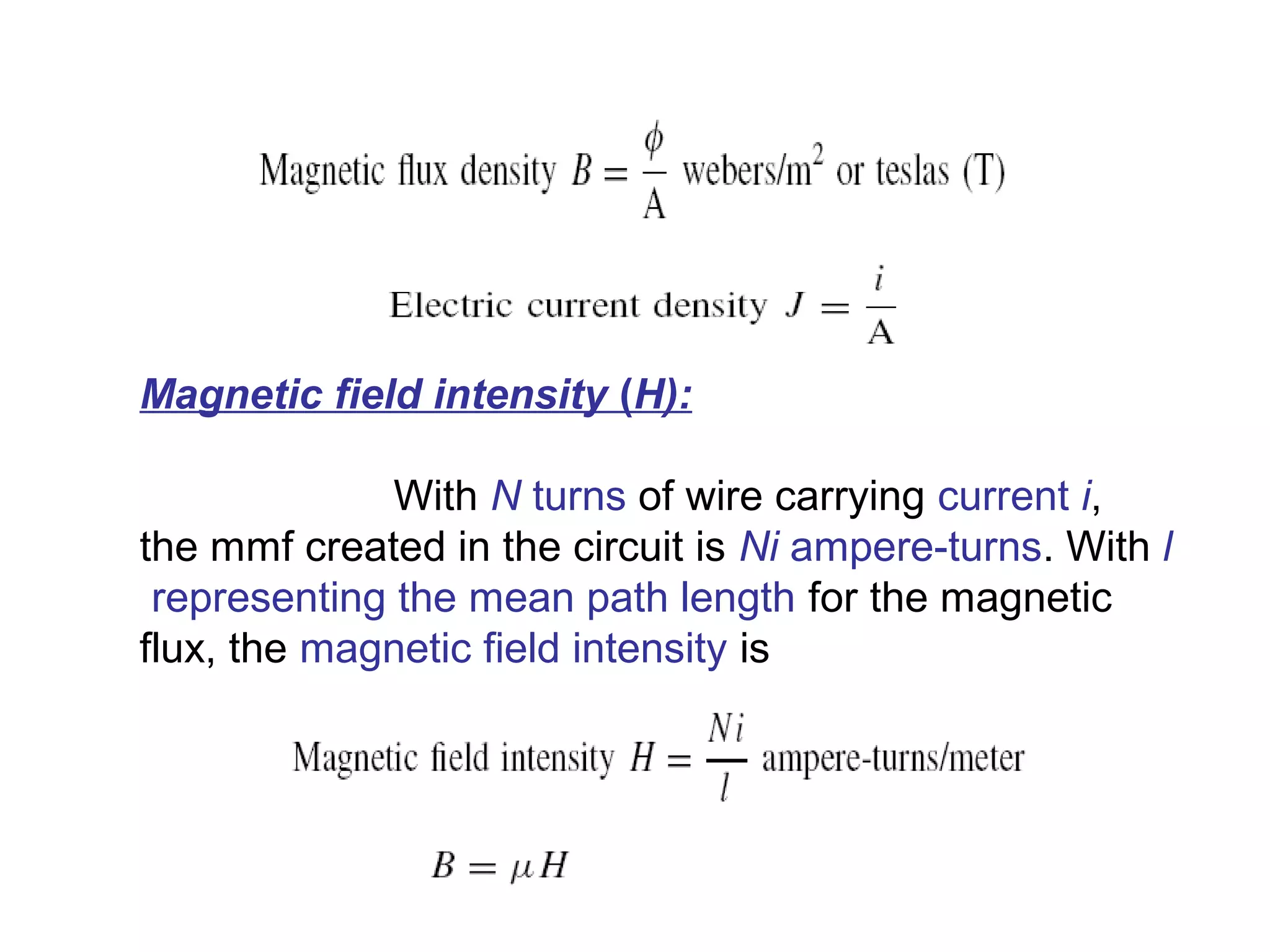 Magnetic circuits | PPT