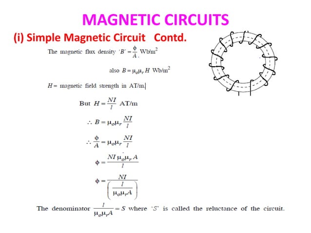 Magnetic circuits | PDF | Physics | Science