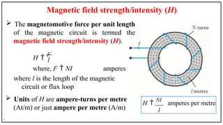 Magnetic circuit Magnetic circuits.pptx_L1-2.pptx