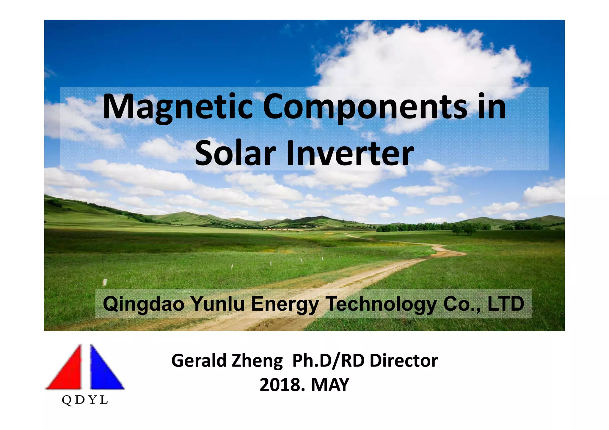 Magnetic components in solar inverter v1 --yunlu | PDF