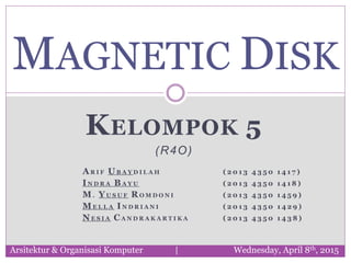 Magnetic disk | PPSX