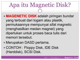 Magnetic disk | PPSX