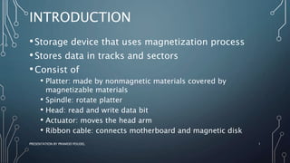 Magnetic disk | PPTX