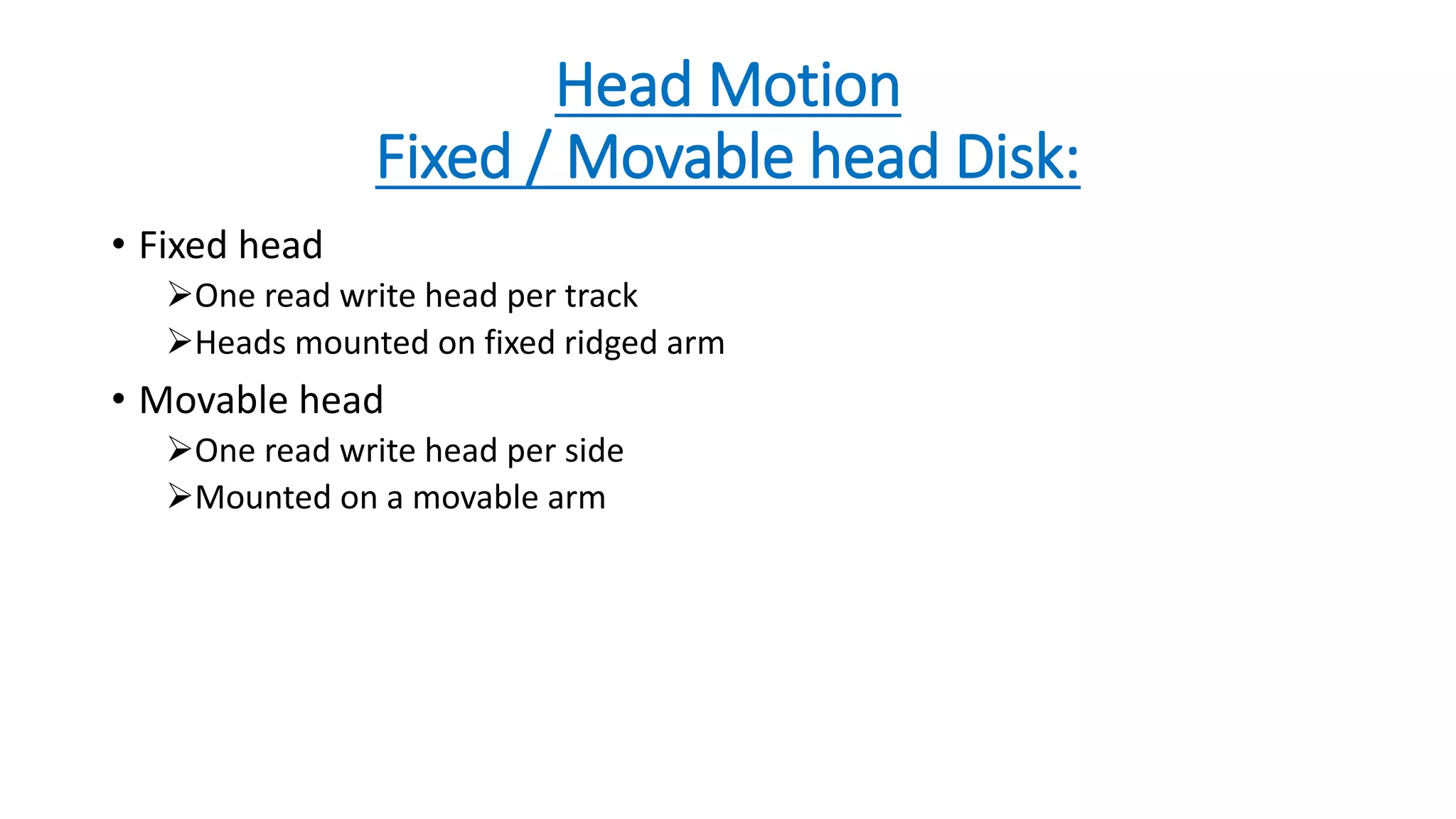 Magnetic Disk | PPTX