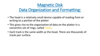 Magnetic Disk | PPTX