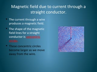 Magnetic effect of electric current | PPT