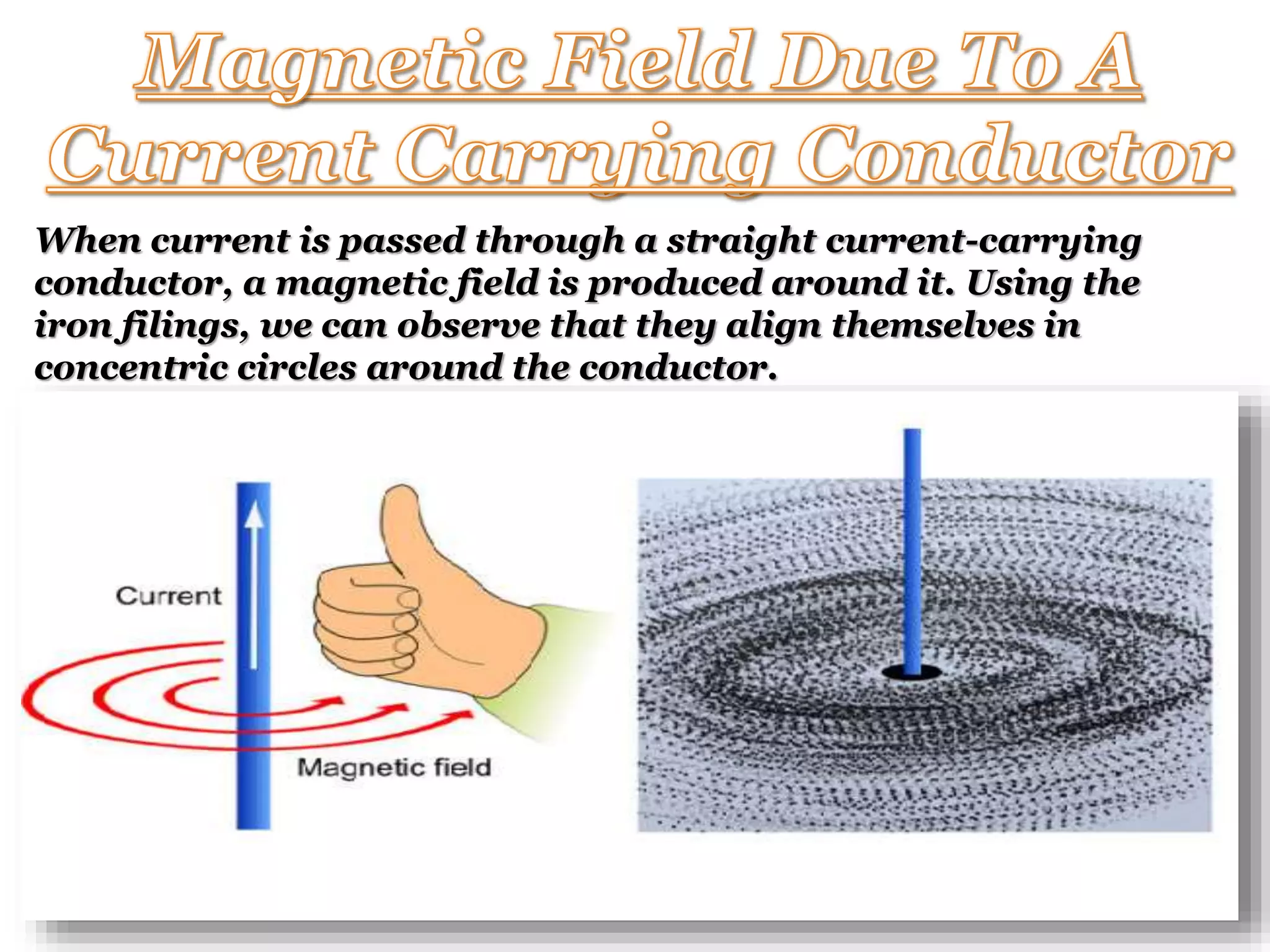 Magnetic effect of electric current | PPTX