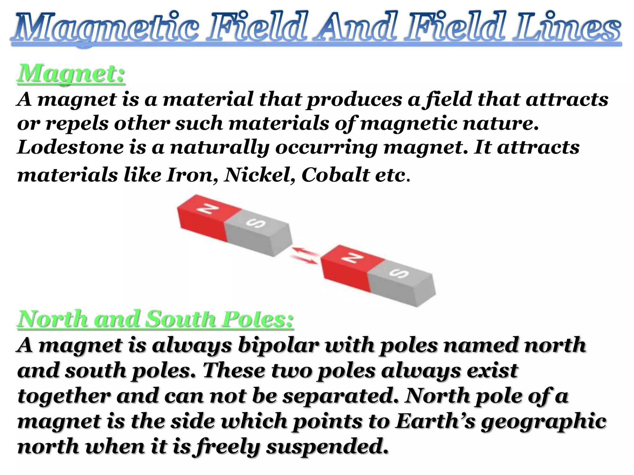 Magnetic effect of electric current | PPTX