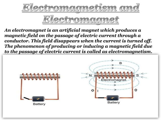 Magnetic effect of electric current | PPTX