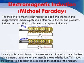 Magnetic effect of electric current | PPTX