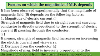 Magnetic Effects of Electric Current 10th Physics | PPTX