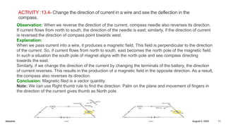 Magnetic effects of current class 10 th revised | PPTX