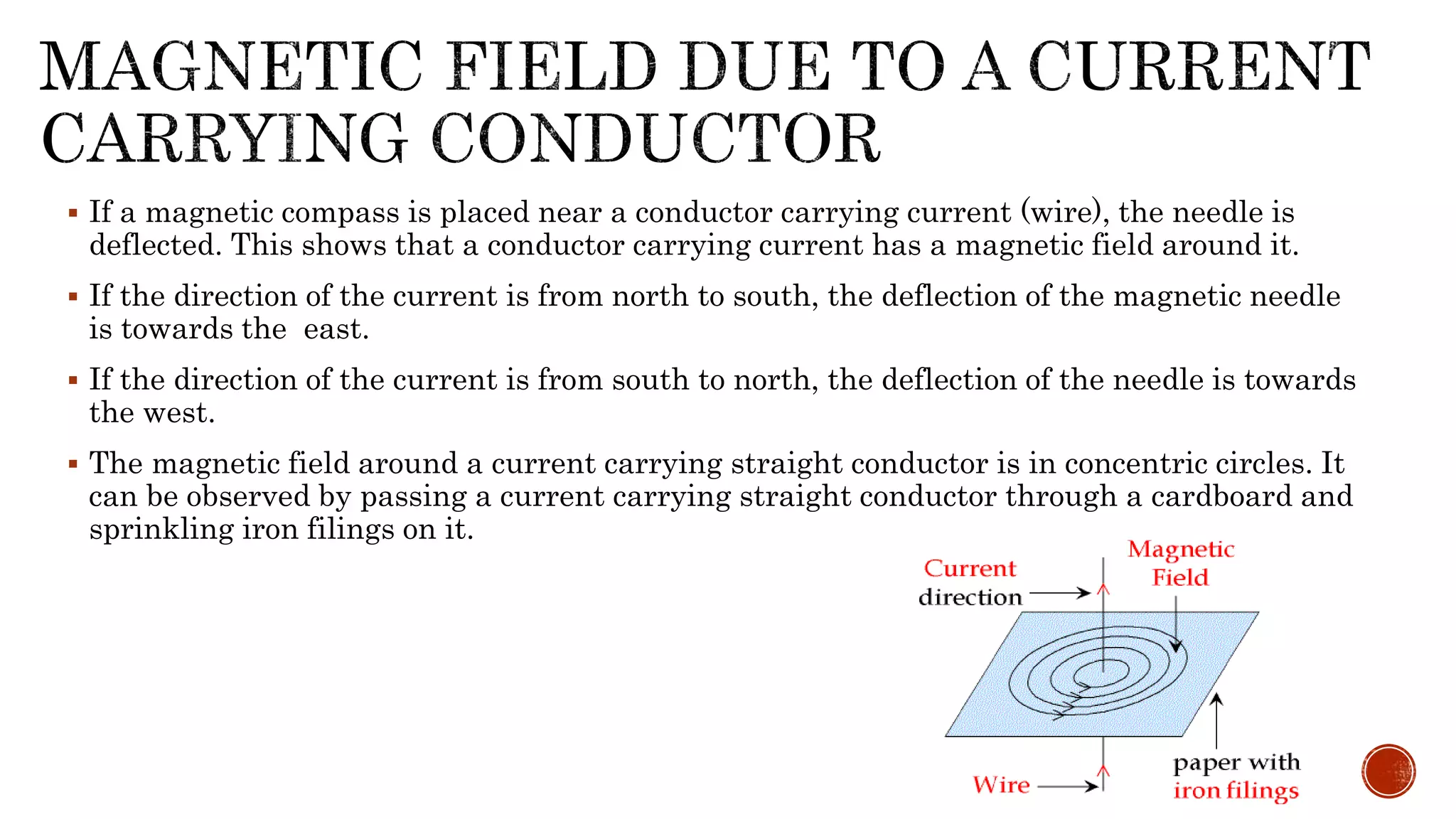 Magnetic Effects of Electric Current | PPTX | Physics | Science