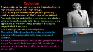 Cyclotron | PPTX
