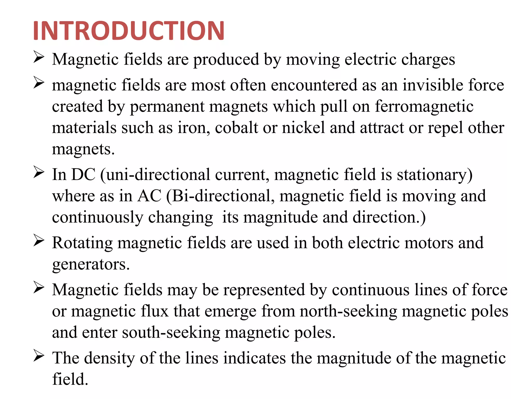 Magnetic field and circuits | PPT