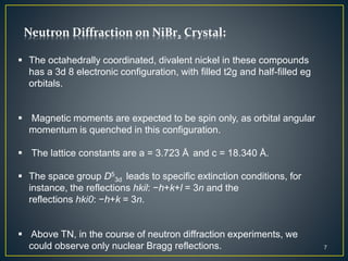 Magnetic field induced incommensurate to collinear spin order | PPTX ...