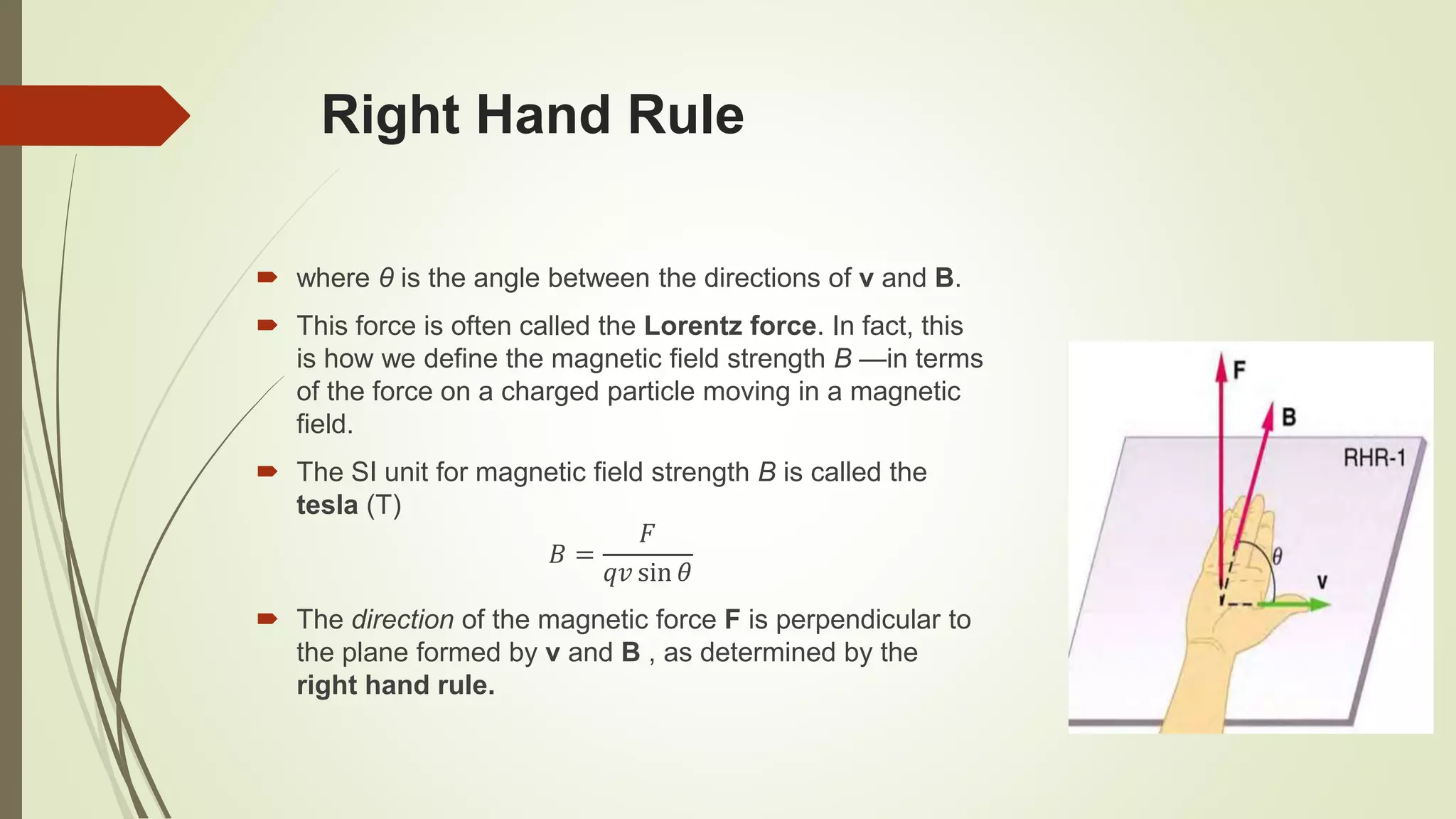 Magnetic fields | PPTX