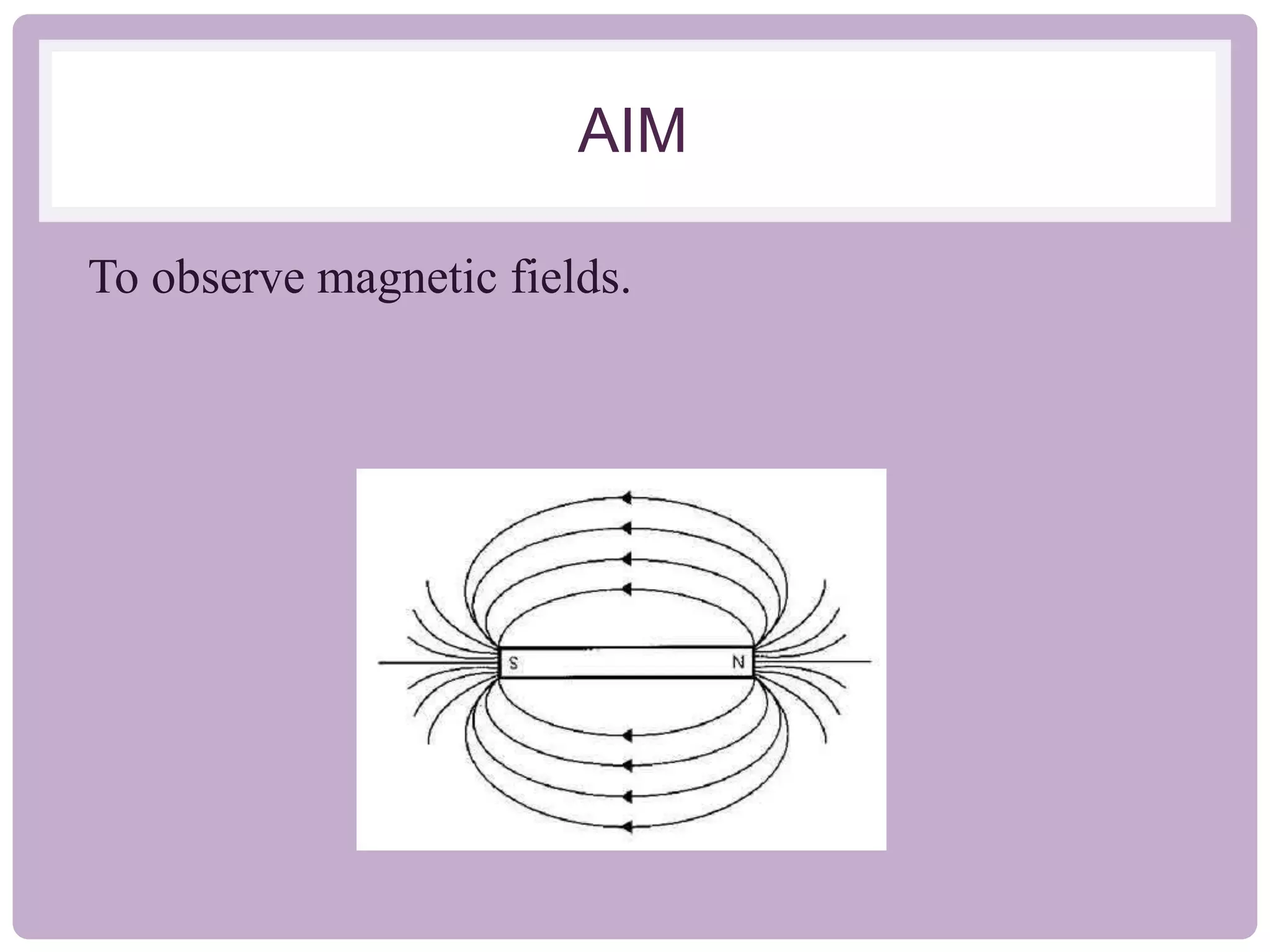 Magnetic fields prac | PPT