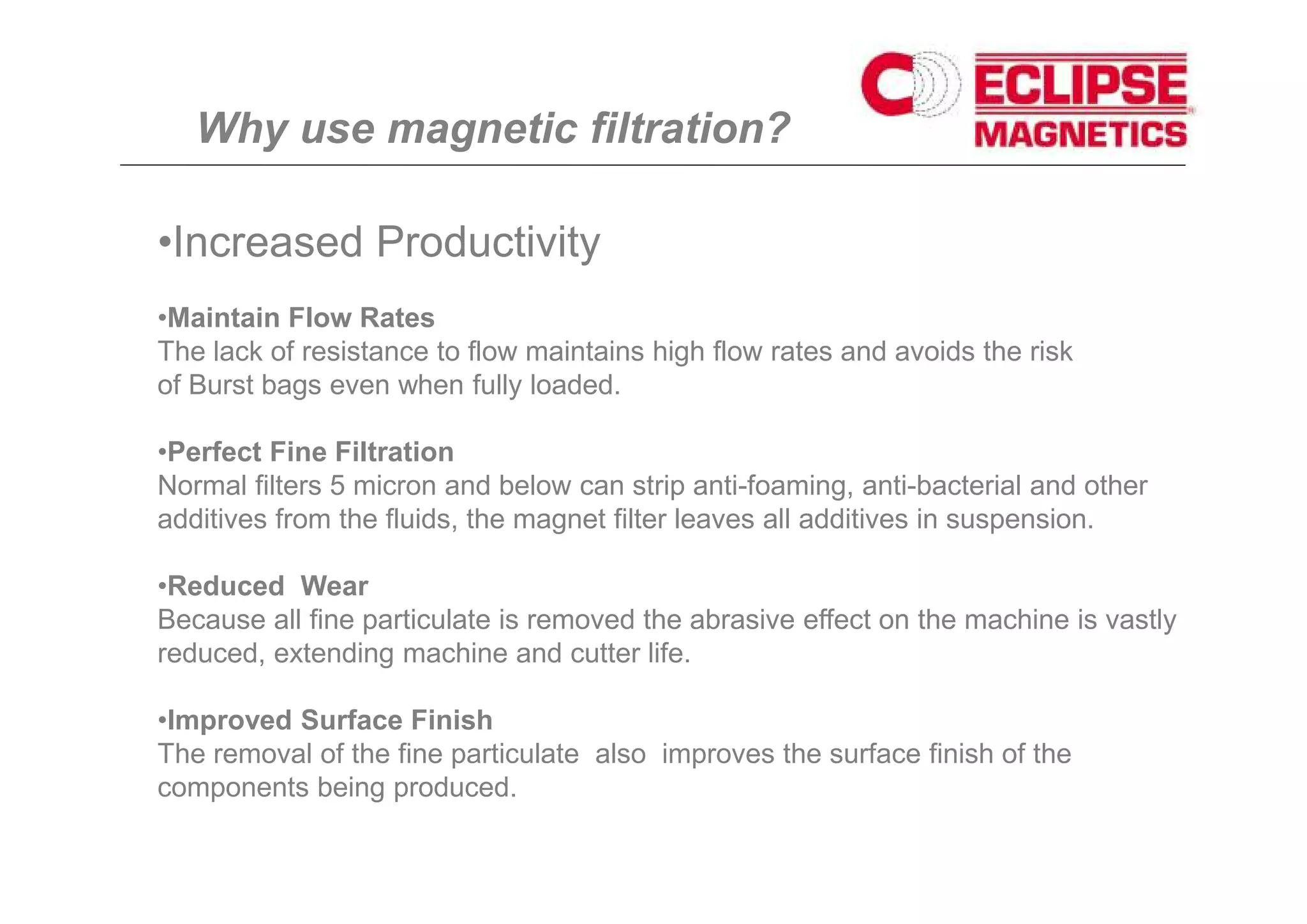 Magnetic filtration overview mvk | PDF