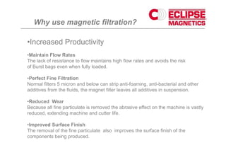 Magnetic filtration overview mvk | PDF