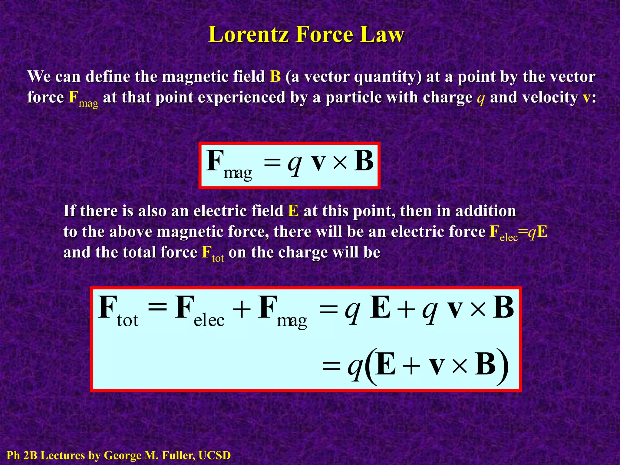 Magnetic force (b) | PPT