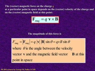 Magnetic force (b) | PPT