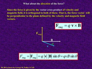 Magnetic force (b) | PPT