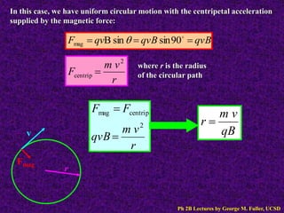 Magnetic force (b) | PPT
