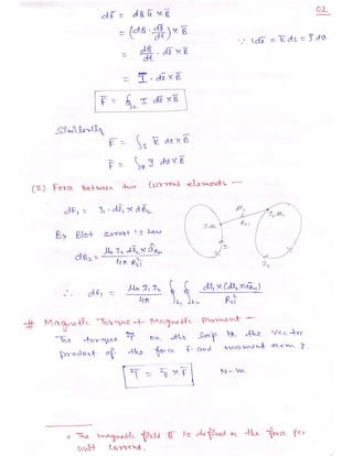 Magnetic forces, materials and devices | PDF