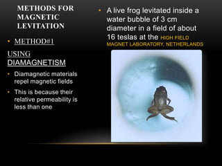 Magnetic lev | PPTX
