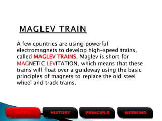 Magnetic levitation | PPT