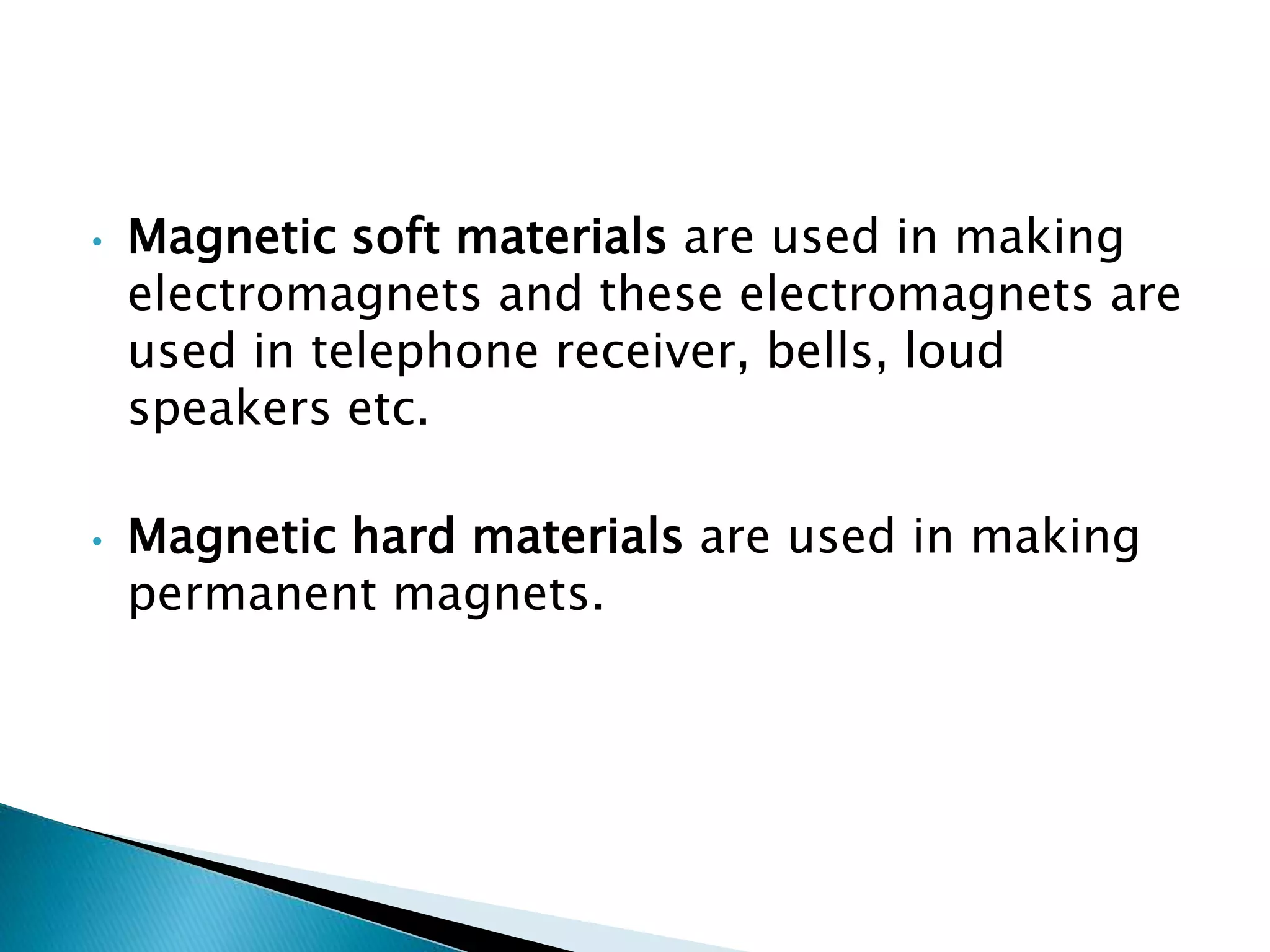 Magnetic materials | PPTX