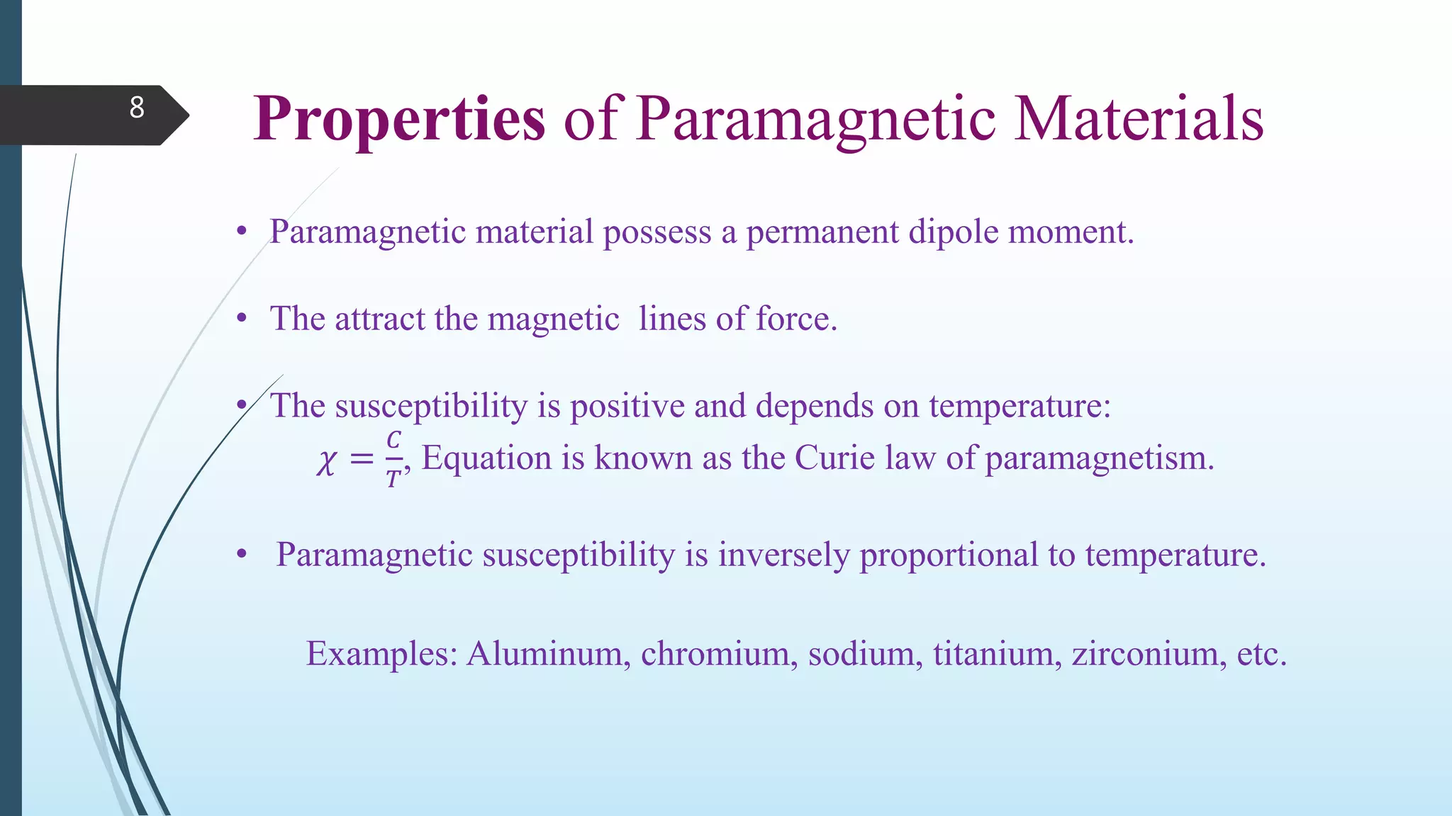 Magnetic materials | PPTX